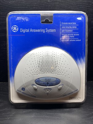GE Digital Answering Machine 29888GC1-A | eBay