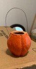 Pumpkin Miniature Jack O Lantern Halloween Candy Container Antique ...