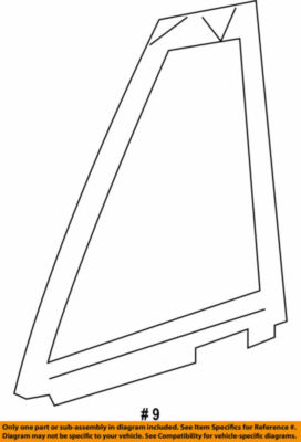 68188-42060 Toyota Weatherstrip, rear door quarter window, rh ...