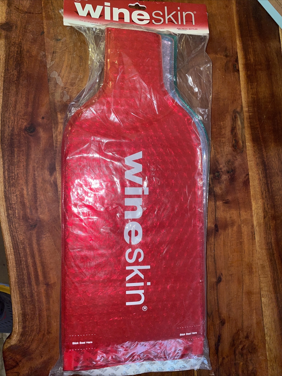 Wine Skin WineSkin Bag 6 Pack Rare Multi Colored Pack | eBay