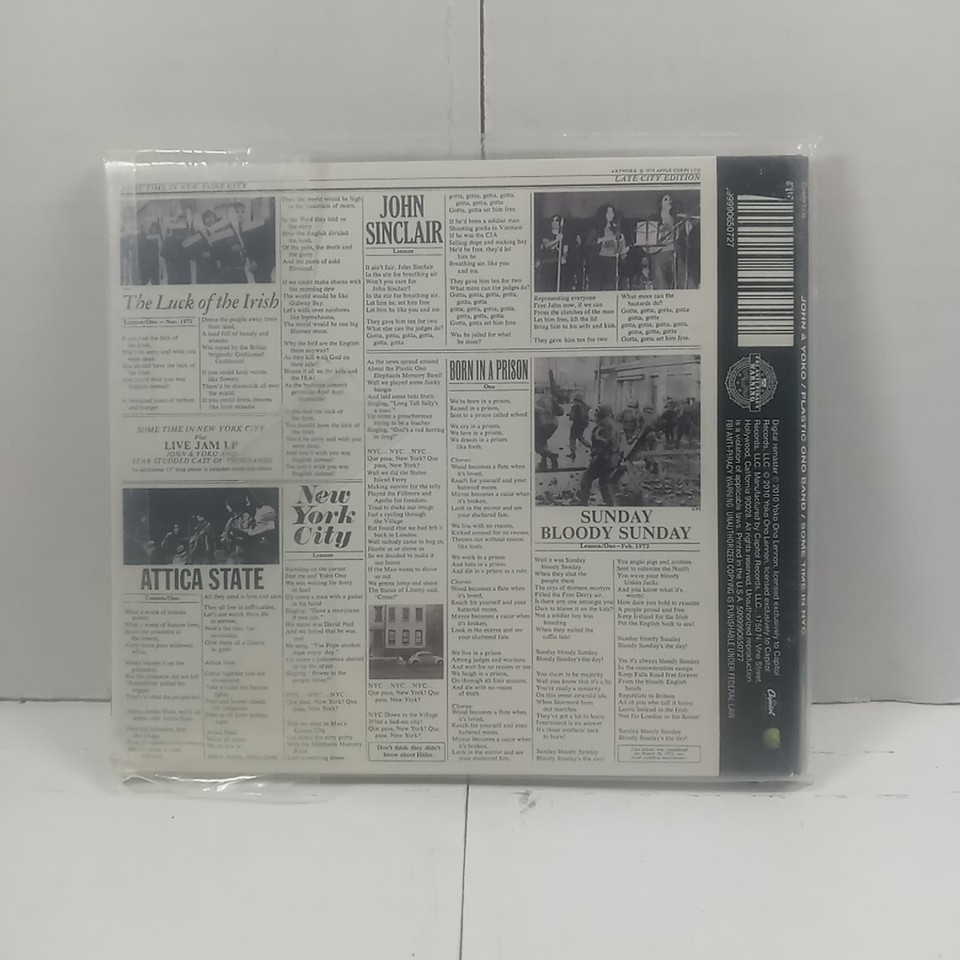 John & Yoko / Plastic Ono Band With Elephant's Memory Plus Invisible ...