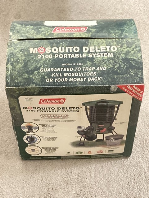 Coleman Mosquito Deleto 2100 Portable System Trap & Inhibitor for sale ...