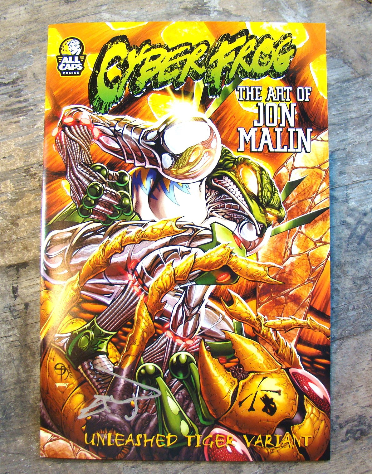 Cyberfrog: The Art Of Jon Malin ~2021~ Sciver SIGNED Tiger Variant All ...