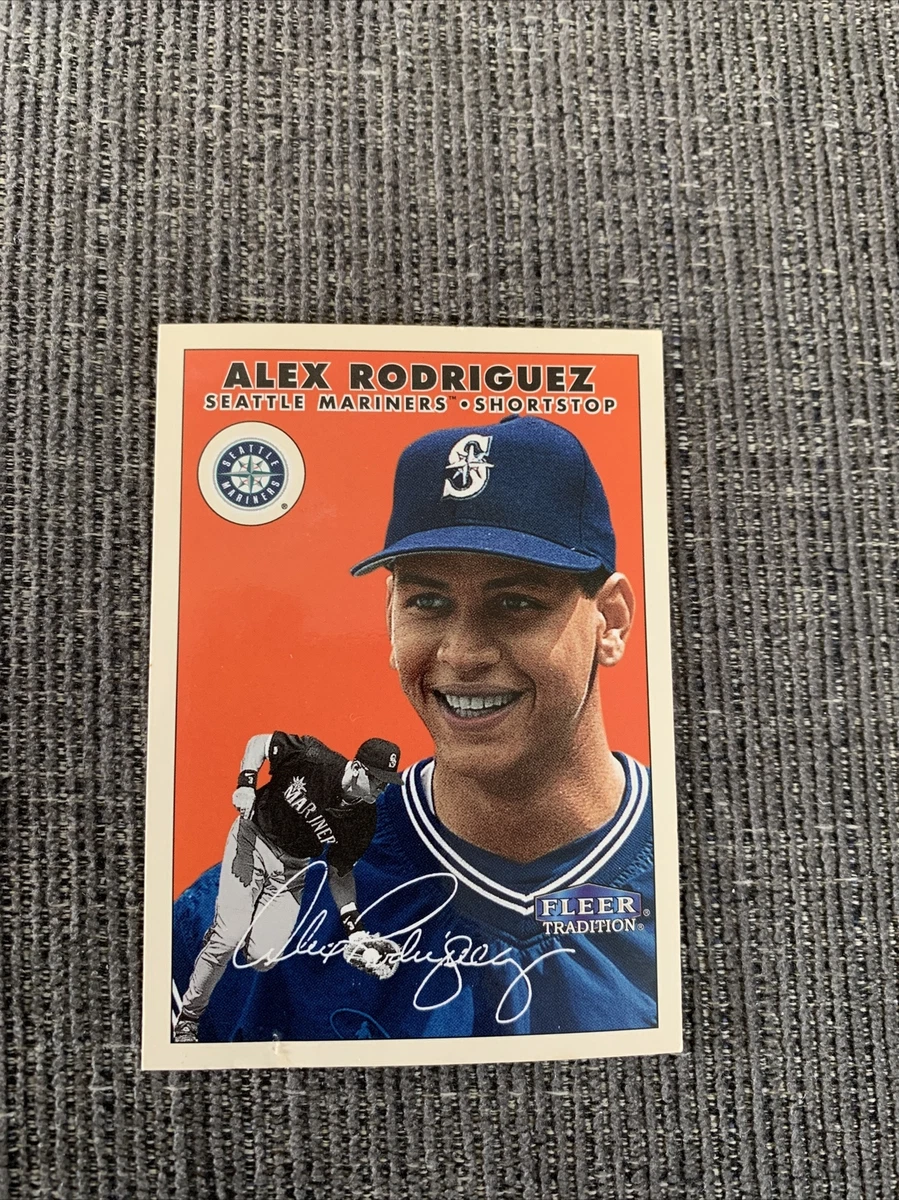 Alex Rodriguez Mariners Baseball Card