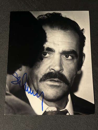 Sean Connery James Bond 007 Signed Autographed 8x10 Color Photo COA ...
