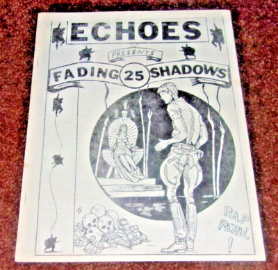 ECHOES 25, Fanzine, Pulp, L. RON HUBBARD,Johnston McCulley,CRIMSON ...