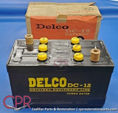 1957 1958 1959 1960 1961 1962 1963 Cadillac Original NOS DELCO DC12 ...