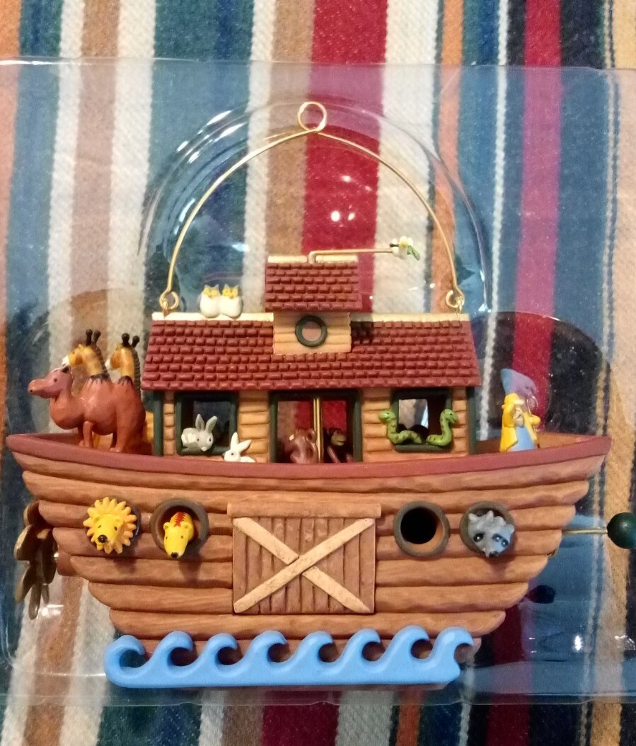 Hallmark Keepsake Noah's Ark 2004 NIB With Moveable Parts | eBay