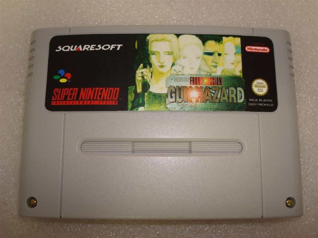 Front Mission: Gun Hazard SNES - Juegos Retro Database