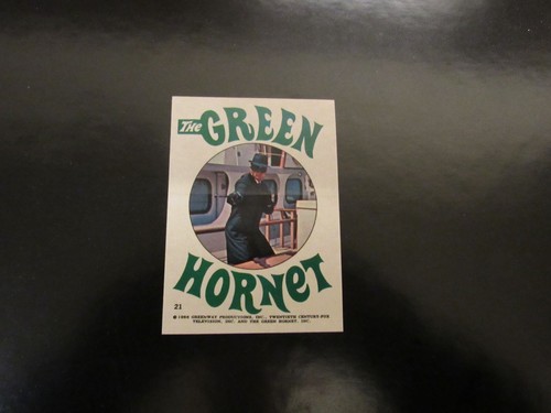 1966 Topps Donruss Green Hornet Sticker #21 NM | eBay