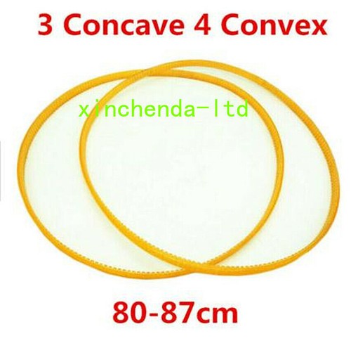 2Pcs Transmission PU Belt Three Concave Four Convex Wheel Balancer ...