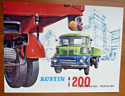 AUSTIN S & T200 Commercial Vehicles Brochure c1960, & Coachbuilder's ...