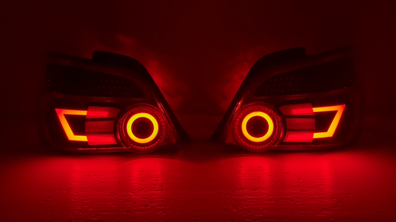 2000-2007 Subaru Impreza GDB Full LED Tail Light Sequential Blinker OEM ...