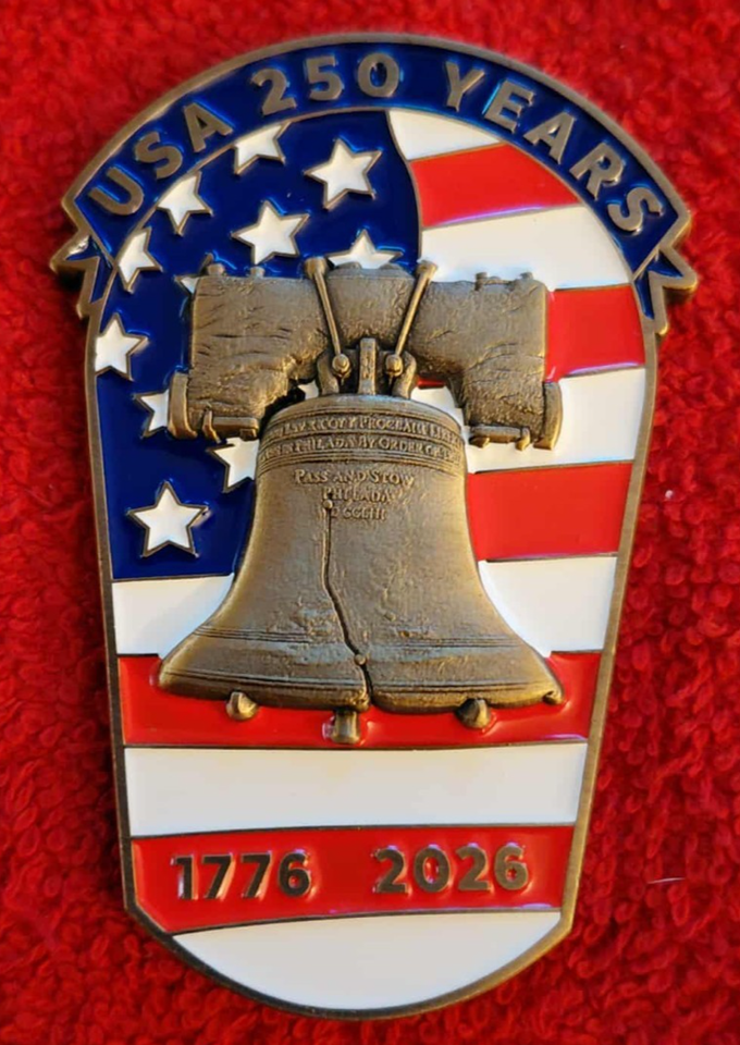 VIRGINIA STATE POLICE 250 YEARS OF AMERICA COIN (ELA CHP LAPD POLICE ...