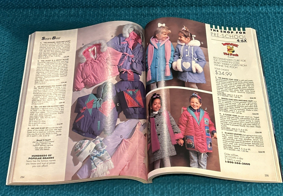 1989-92 Vintage : SEARS CATALOG : Lot of 6 @ Home Decor/FASHION ...