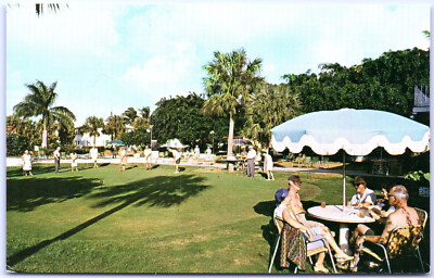 Postcard FL Tropical Manor Apartment Hotel Fort Lauderdale Florida ...