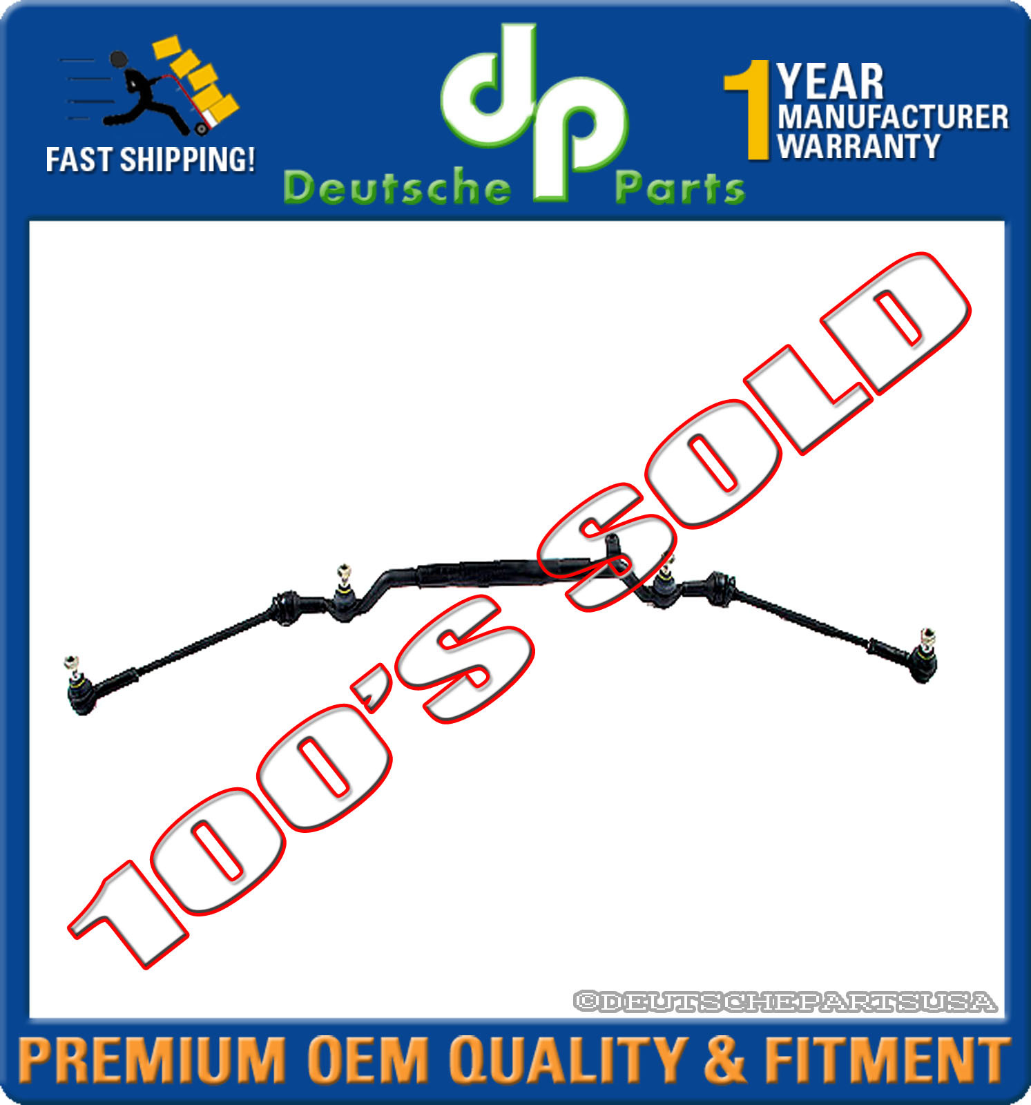 MERCEDES SLK230 SLK320 Center Drag Link Tie Rod Rods 170 463 01 15 / ...