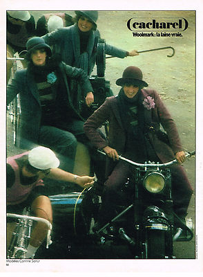 PUBLICITE ADVERTISING 074 1976 CACHAREL pret à porter WOOLMARK | eBay