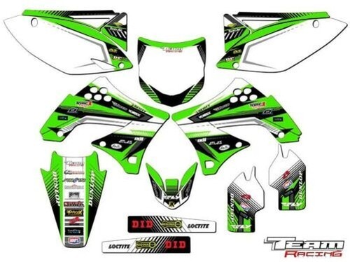 2009-2011 Kawasaki Kxf 450 Graphique Autocollants Stickers KX 450F ...