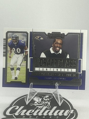 2023 Contenders Historic Draft Class Contenders #16 Ed Reed - Baltimore ...