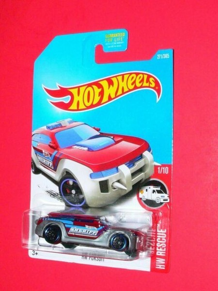2015 Hot Wheels Treasure Hunt 24 Ours T9680 Factory Flaw Missing Back ...