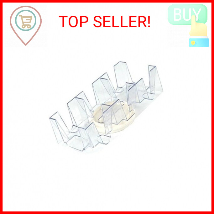 Playing Card Holder 9 Deck Revolving Playing Card Tray - Clear Plastic ...