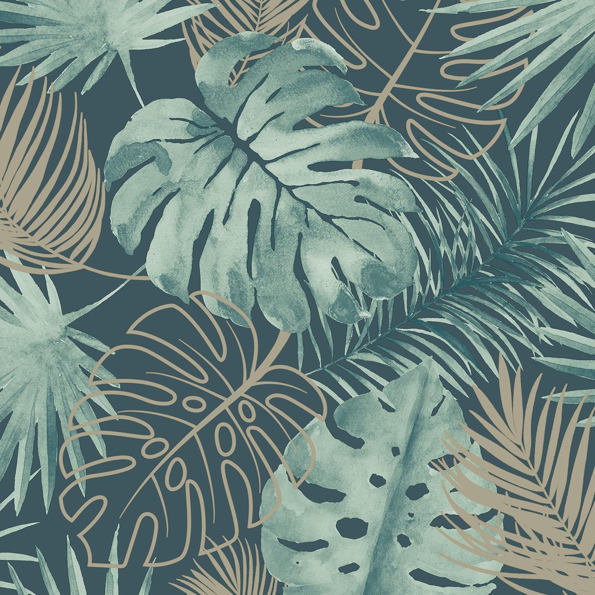 Tropical Print Wallpaper