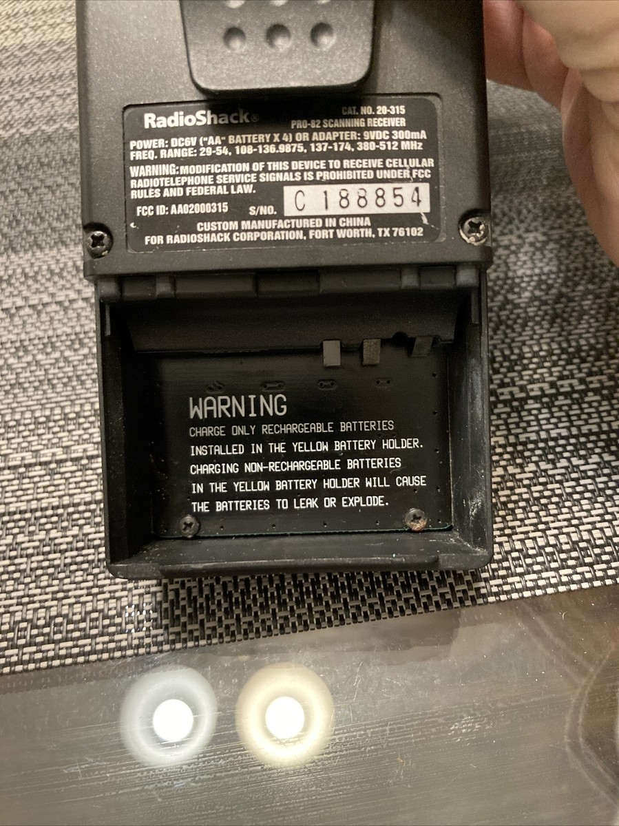 Radio Shack Weather Alert 20-315 PRO 82 scanning receiver Radio Shack Weather Alert 20-315 PRO 82 scanning receiver