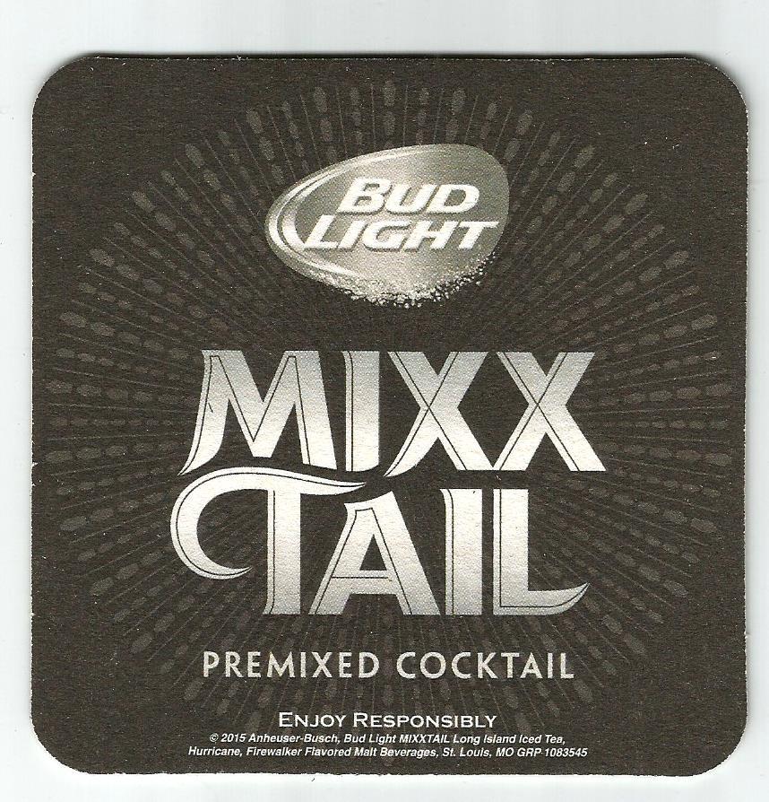 15 Bud Light Mixx Tail Premixed Cocktail Beer Coasters | eBay