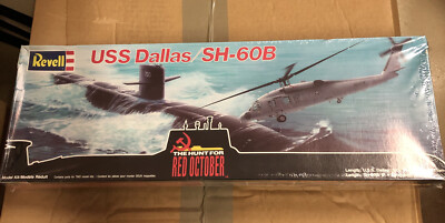 USS Dallas/SH-60B • Sealed Revell Model Kit~2 Models • The Hunt For Red ...