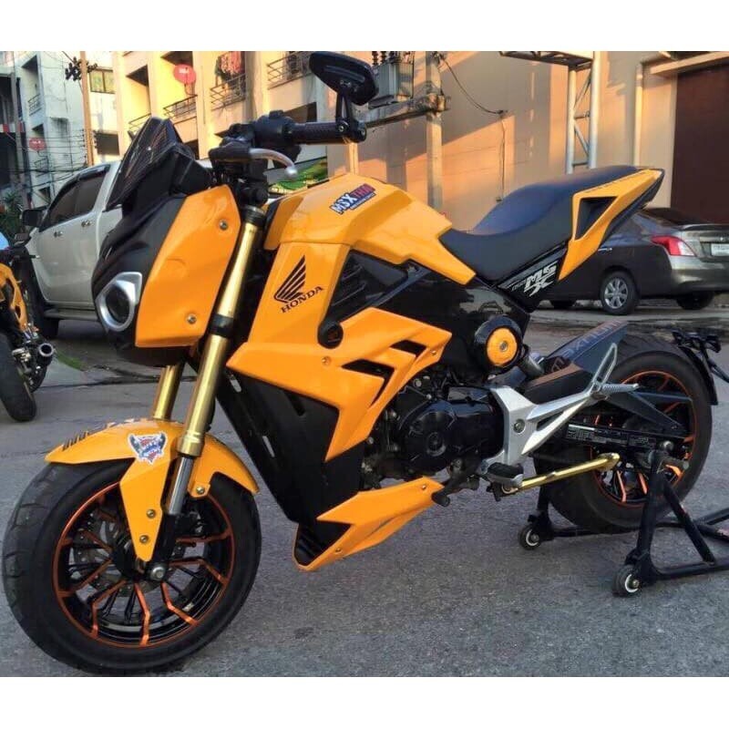 Honda Grom MSX-125 2013-15 Fairing Abs Side Skirts Stye V.S1000 | eBay