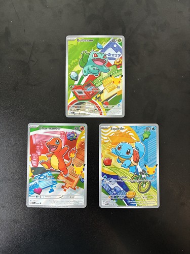 Pokemon TCG First Partner Illustration Collection Series 1 Kanto 💎GEN 1 ...
