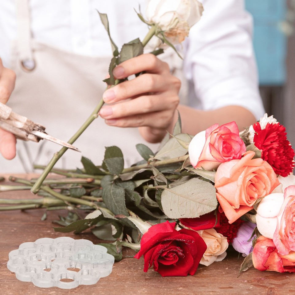 2 Pcs Japanese Flower Arranging Tool Diy Floral Arrangement Holder ...