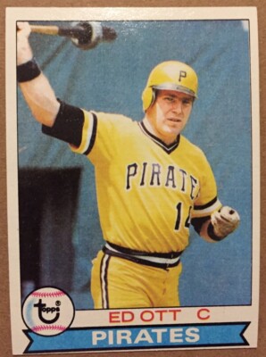 1979 Topps Baseball Card #561 Ed Ott Pittsburgh Pirates Good Condition ...
