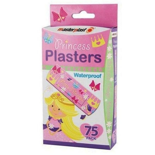 Kids Plasters Princess Waterproof Padded Flexible Children 75 in pack ...