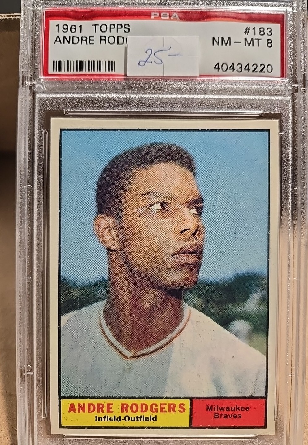 1961 Topps - #183 Andre Rodgers for sale online | eBay