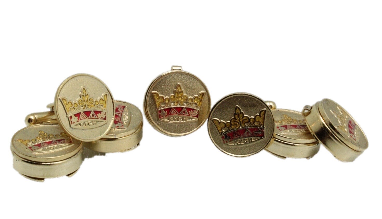 York Rite KYCH Masonic Tux Suit Button Covers Set | eBay