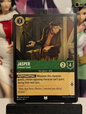Disney Lorcana 4 Jasper Common Crook 81/204 The First Chapter Uncommon ...