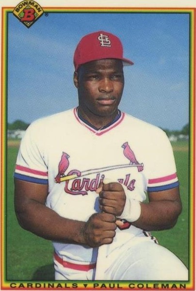 1990 Bowman - Collector's Edition (Tiffany) #199 Paul Coleman (RC) for ...