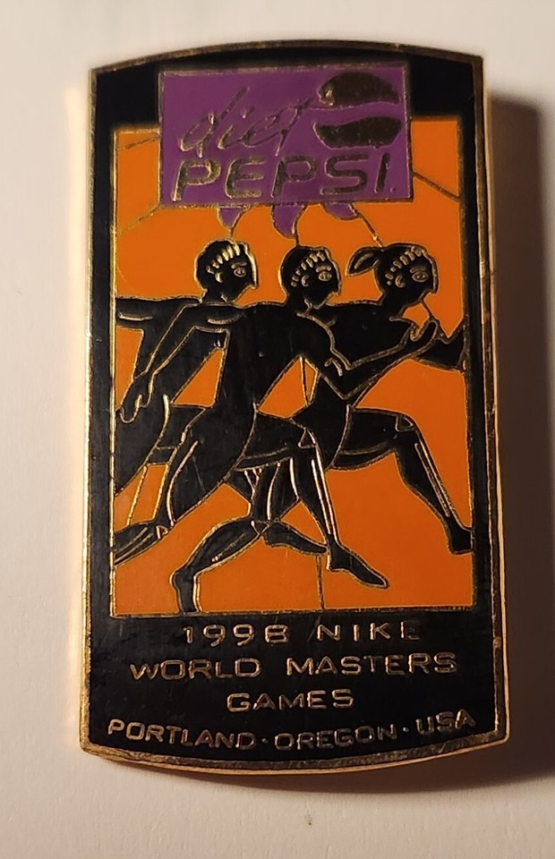 Vintage Nike World Masters Games 1998 Lapel Pin | eBay