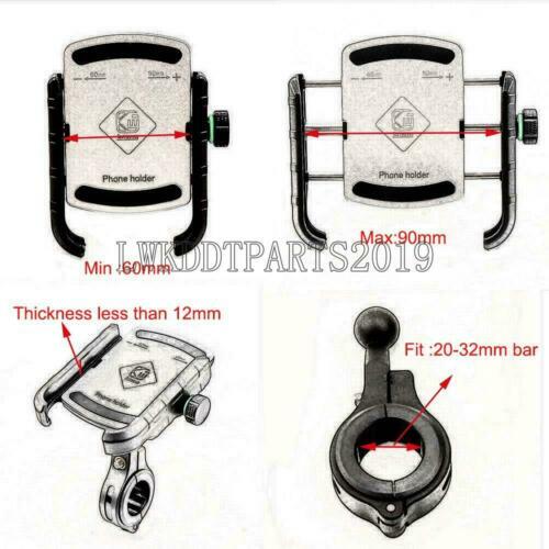 Motorcycle Bike MTB ATV Handlebar Mount Stand Cell Phone Holder for ...