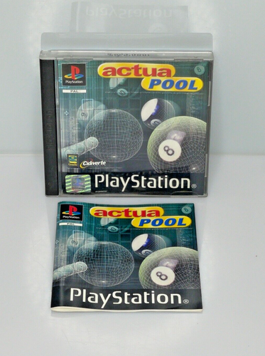 Actua Pool Ps1 playstation 1 completo di manuale | eBay