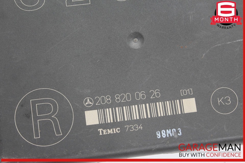 98-03 Mercedes W208 CLK430 CLK55 Front Right Side Under Seat Control ...