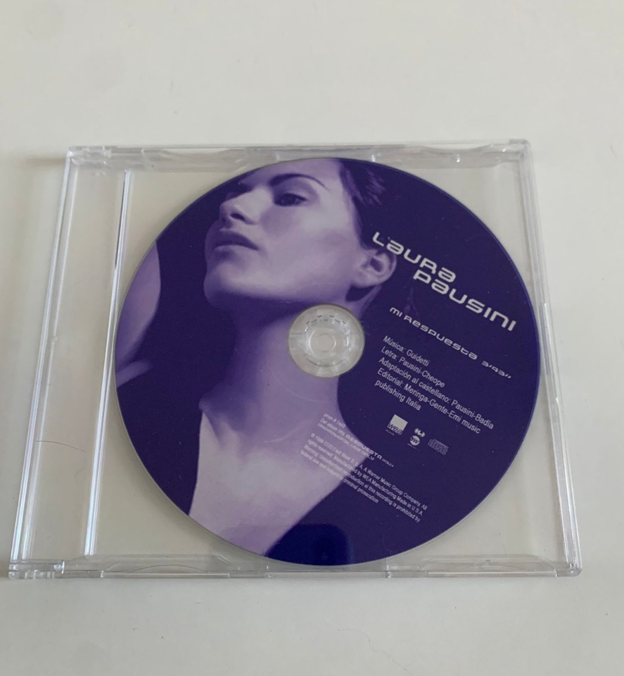 ULTRA RARE!! LAURA PAUSINI MI RESPUESTA CD SINGLE - OFFICIAL PRO 1330 ...