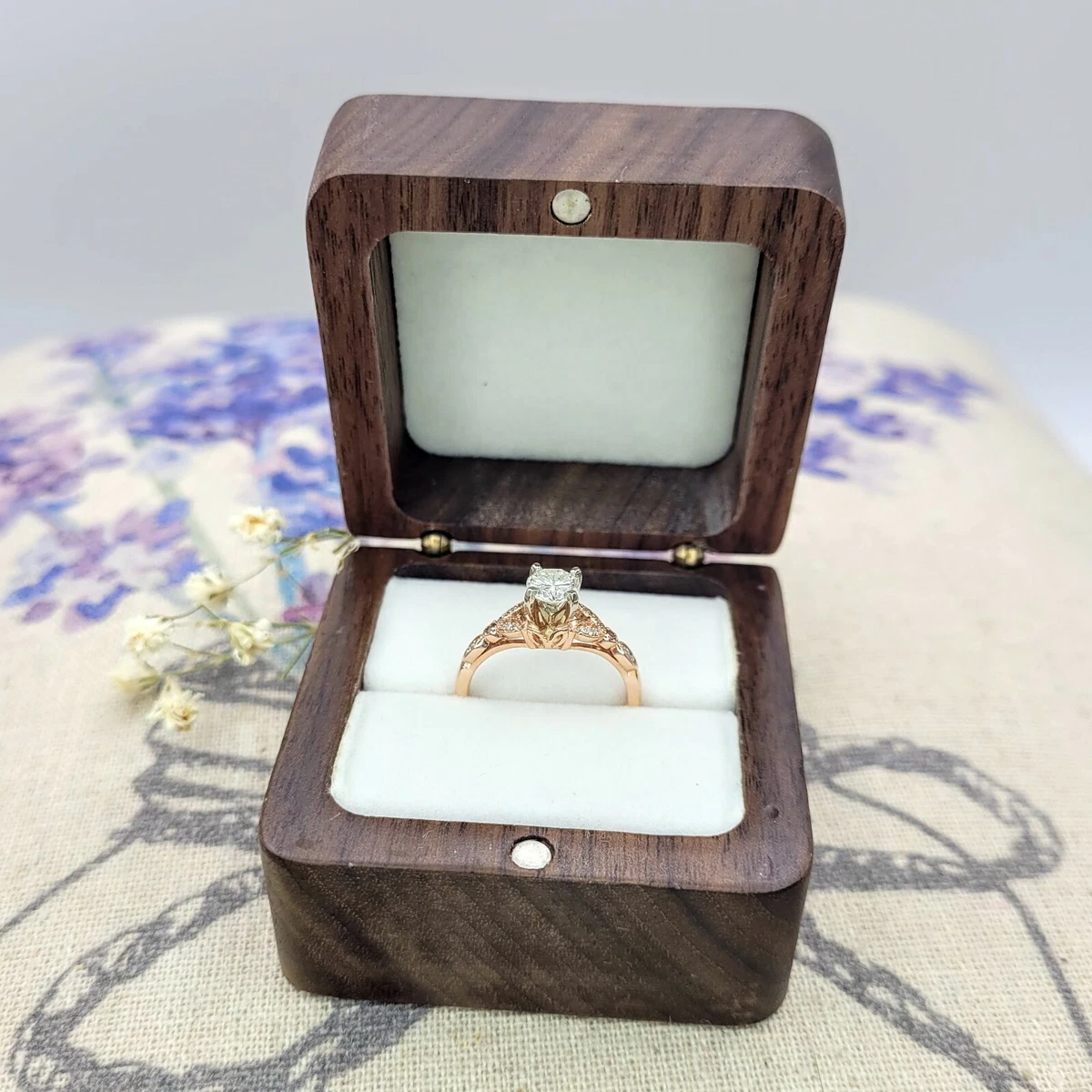 Diamond Wedding Ring In Box