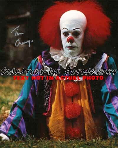 Tim Curry Autographed Pennywise Stephen King 'IT' Signed 8x10 Photo ...