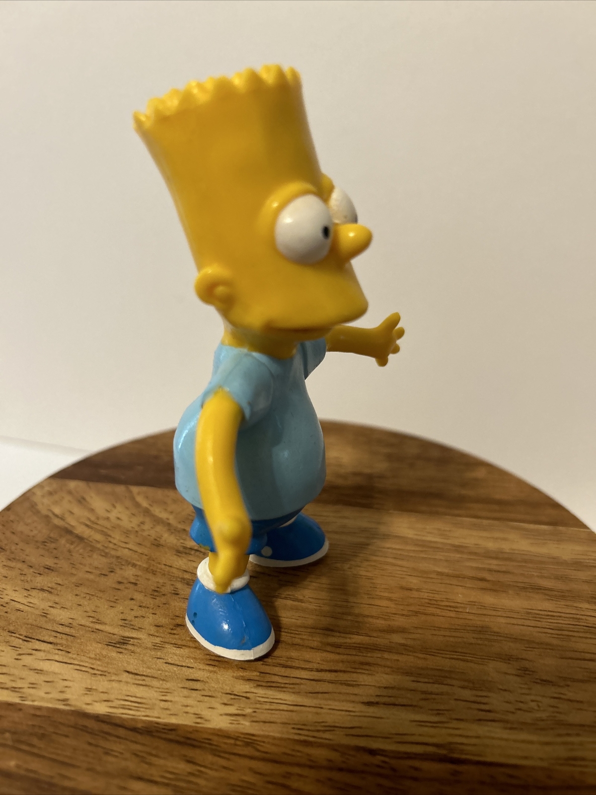 Vtg 1990 BART SIMPSON FIGURE 4" BENDABLE JESCO COLLECTIBLE TOY THE ...