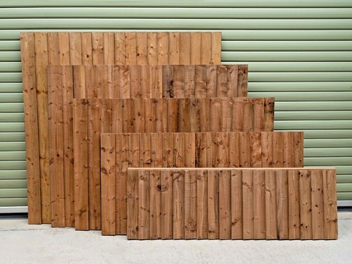 Premium Fence Panel - Heavy Duty Vertical Feather Edges | eBay UK
