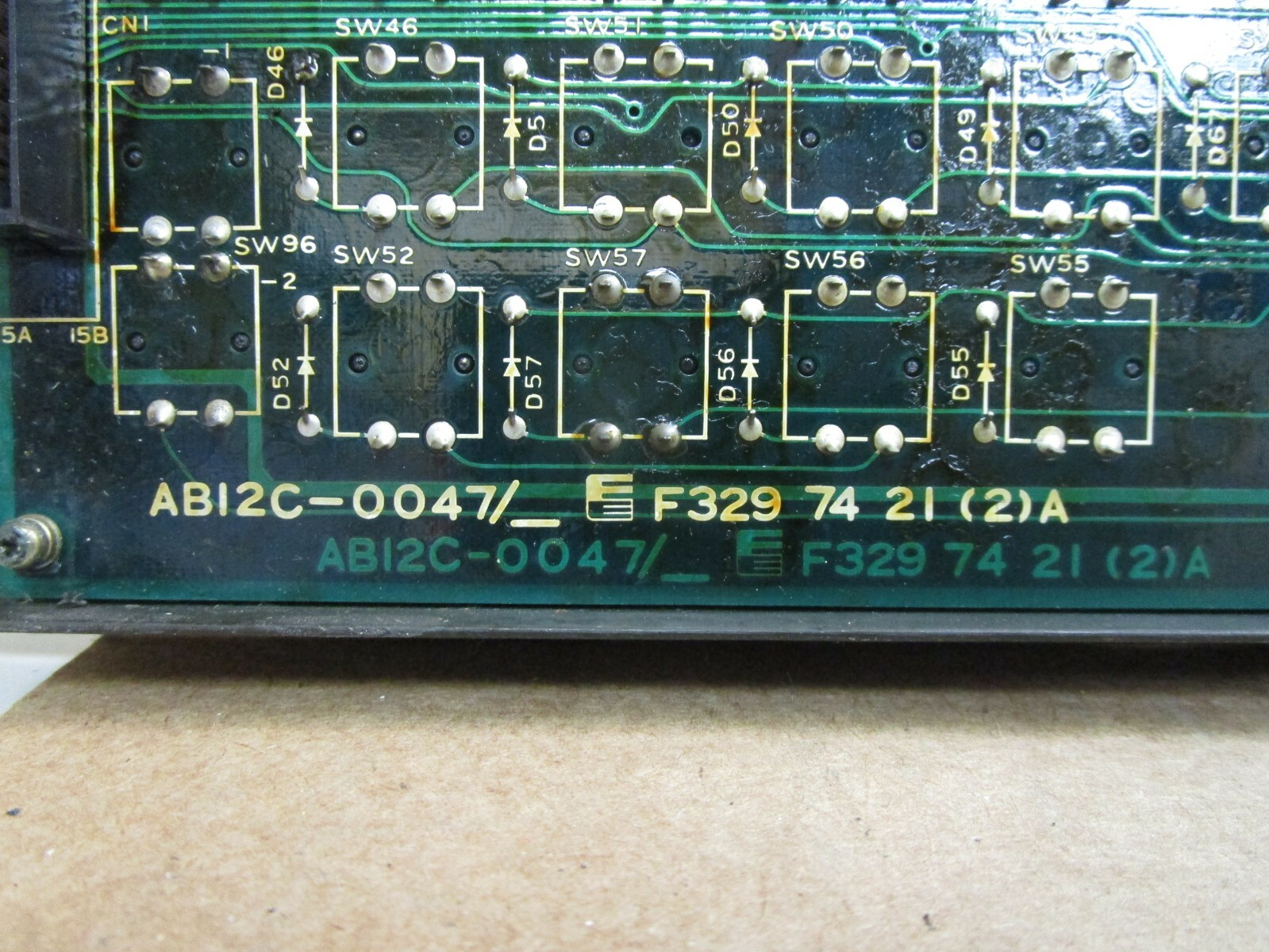 Fuji Electric Keyboard AB12C-0047 ABI2C-0047 AB12C0047 Used | eBay