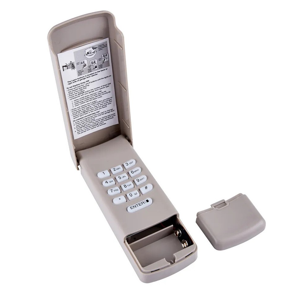 LiftMaster 877MAX Garage Door Opener Keypad Remote Keyless Entry ...